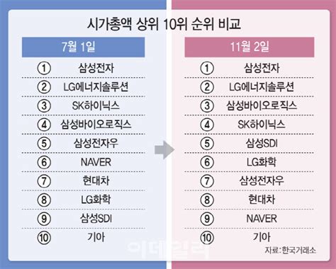 누가 주도주가 될 상인가반도체·2차전지 힘 겨루기