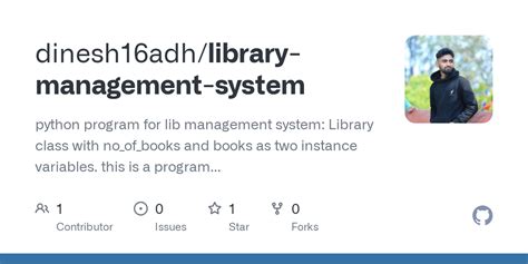 Github Dinesh Adh Library Management System Python Program For Lib Management System