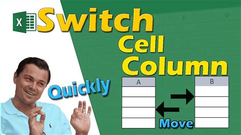 How To Quickly Switch Cells Columns And Rows In Excel Tutorial