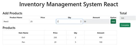 Inventory Management System React Step By Step Kobi Ram Medium