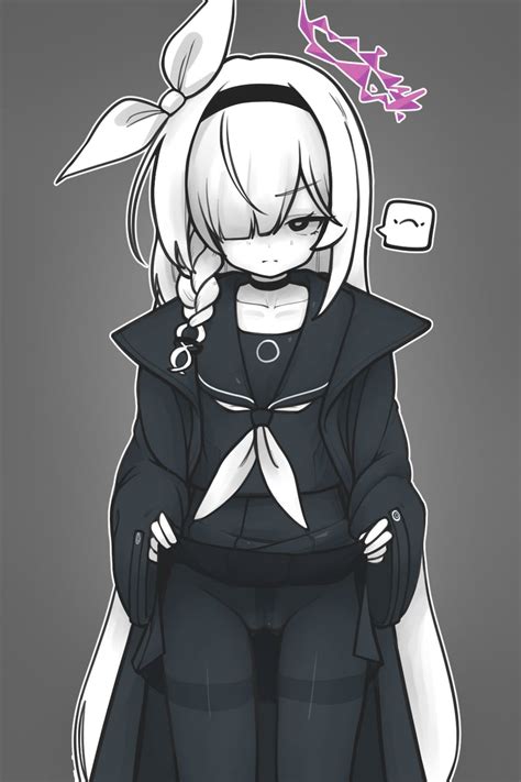 Arona And A R O N A Blue Archive Drawn By Dot Hz Danbooru