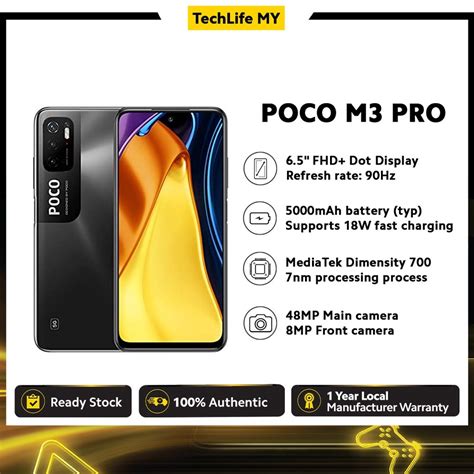 In Stock POCO M Pro READY STOCK In MALAYSIA GB GB GB RAM GB