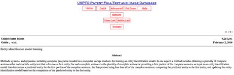 And Entity Identification Training Witblade Semantic