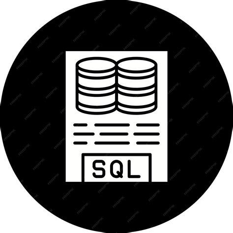 Iconos De Sql Vector Premium