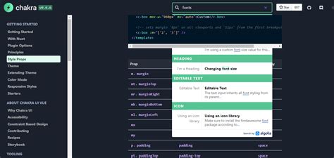 Documentation Search Box Overlaps With Code Box When Expanded Issue Chakra Ui Chakra