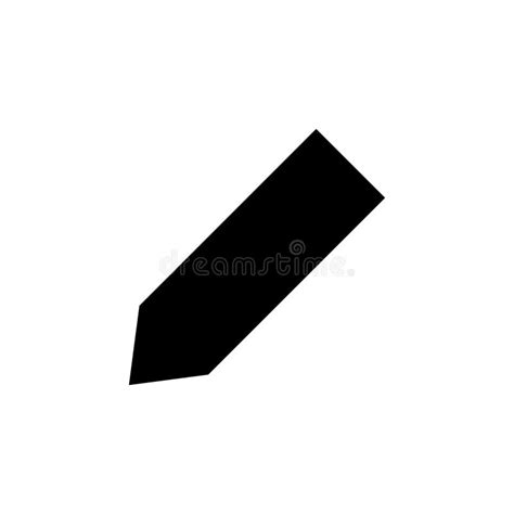 Pencil Icon Pen Symbol Edit Icon Vector Stock Vector Illustration