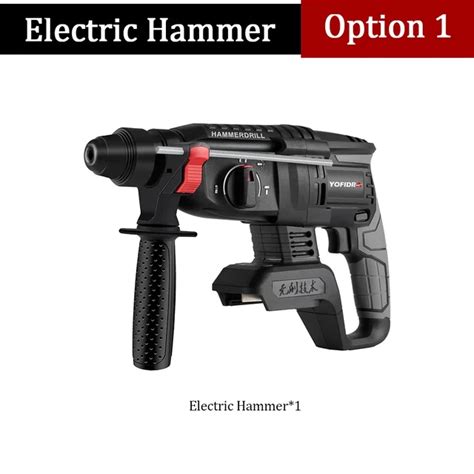 26mm 브러시리스 로터리 전동 해머 전기 해머 드릴 마끼다 18v 배터리 공구용 다기능 임팩트 드릴