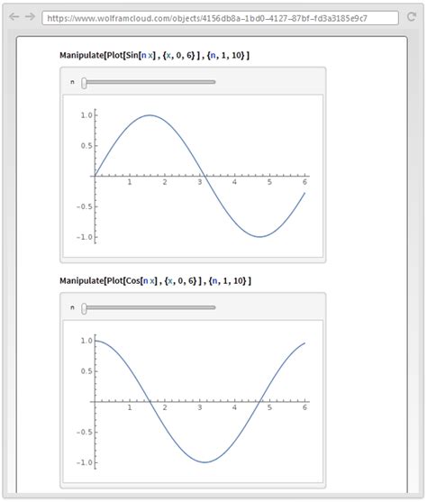 インタラクティブなコンテンツをwolfram Cloudに配備する方法—wolfram Documentation