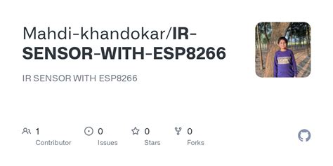 Github Mahdi Khandokar Ir Sensor With Esp8266 Ir Sensor With Esp8266