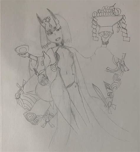 Shuten Douji Drawing Fate Stay Night Amino