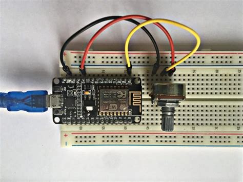 Lendo Um Potenciômetro Com O Esp8266 Nodemcu Portal Vida De Silício