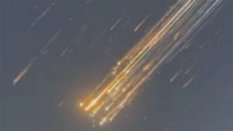 Spacex Rocket Explodes As Vid Shows Glowing Debris Raining Down…but