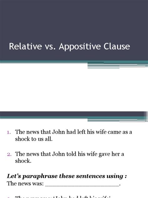 Relative Vs Appositive Clause Pdf Sacagawea Clause Relative Vs Appositive Clause Pdf Sacagawea Clause