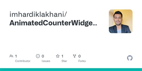 Github Imhardiklakhanianimatedcounterwidgetflutter