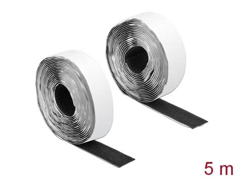 Delock Products 19072 Delock Hook And Loop Tape Self Adhesive L 5 M X W