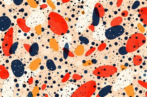 Modern Speckled Pattern With Clear Copy Area For Design Premium Ai Generated Image