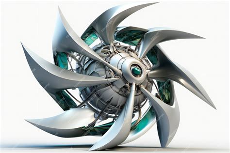 Un Modelo De Una Hélice Para Generador De Electricidad De Turbina
