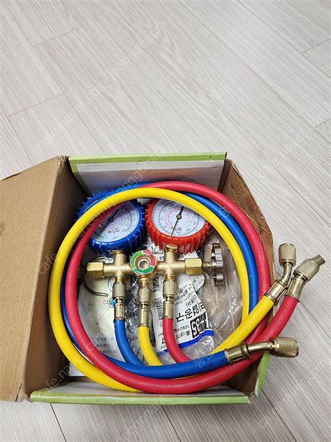 K 22냉매가스 매니폴드 게이지 팝니다 에어컨 중고나라