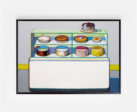 Wayne Thiebaud Digital Print Download Cakes Printable Wall Art Downloadable Wall Art