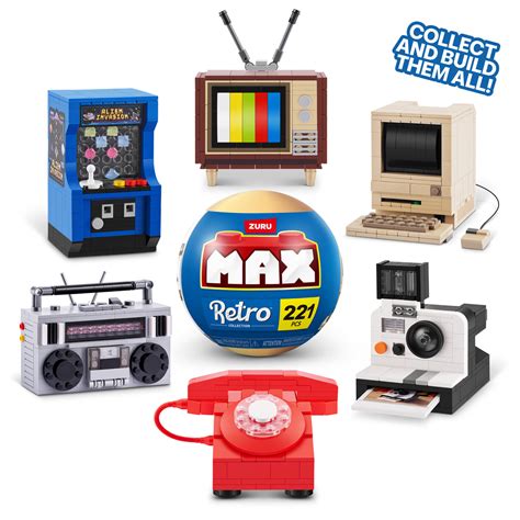 Zuru Max Premium Retro Capsule Collection Assorted Styles Toyworld Nz