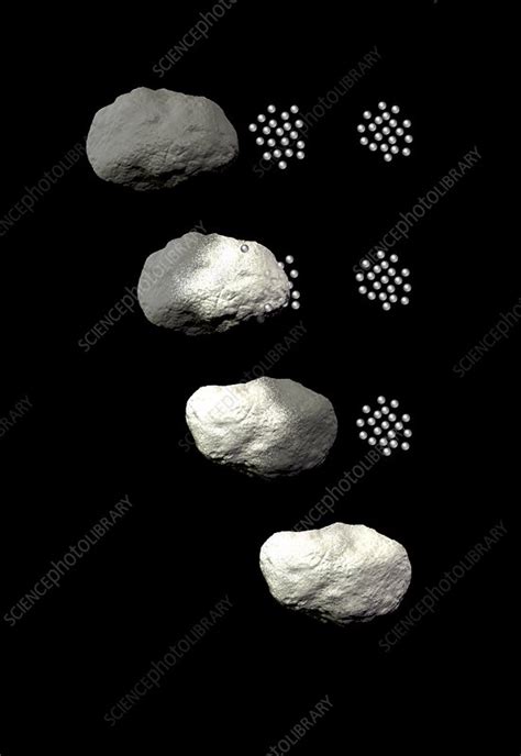 Asteroid Deflection Method Illustration Stock Image C0475256