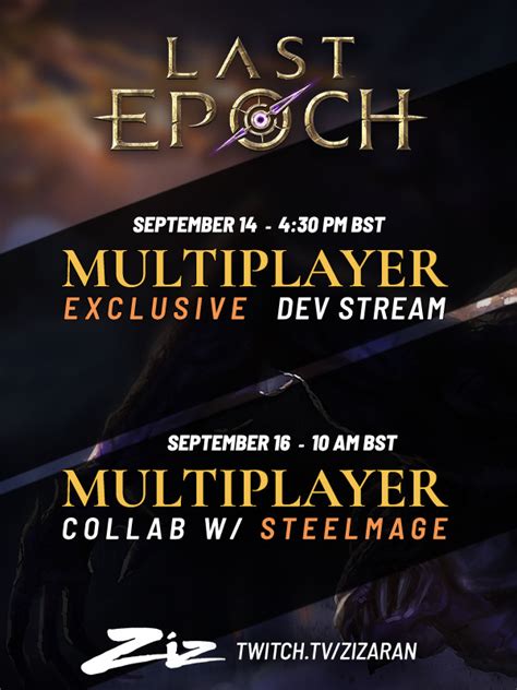 Zizaran And Steelmage Multiplayer Q A Sept 14th 15th News Last
