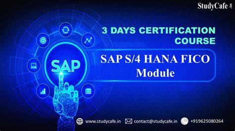 3 Days Certification Course On Sap S 4 Hana Fico Module