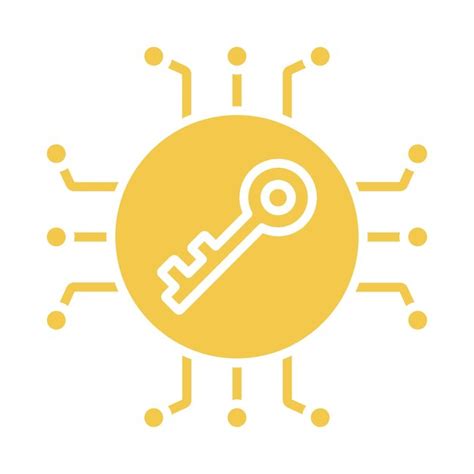 Premium Vector Key Encryption Icon