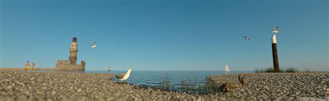 Pebble Beach 3d Render Digital Art By Gmartworks