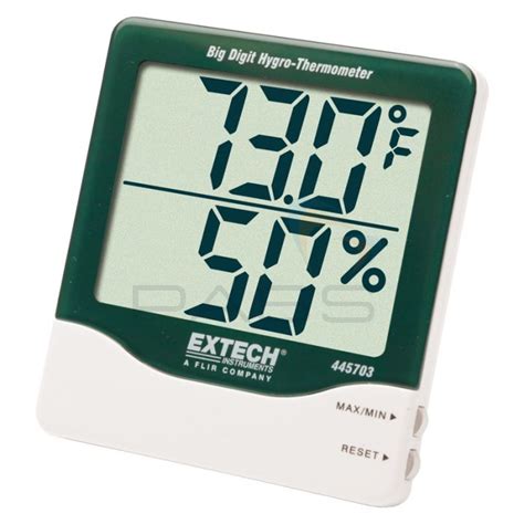 Extech 445703 Big Digit Humidity And Temperature Indicator