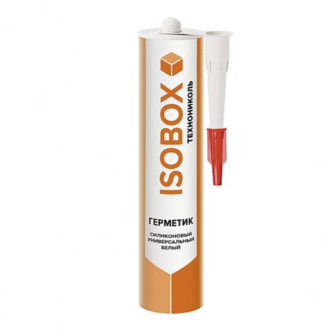 Силиконовый герметик Технониколь Isobox, 260 мл, белый цена - купить в ...