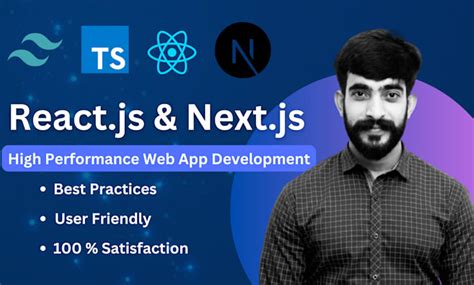Develop React Js Next Js Websites Using Tailwind Css By Malikhaider20