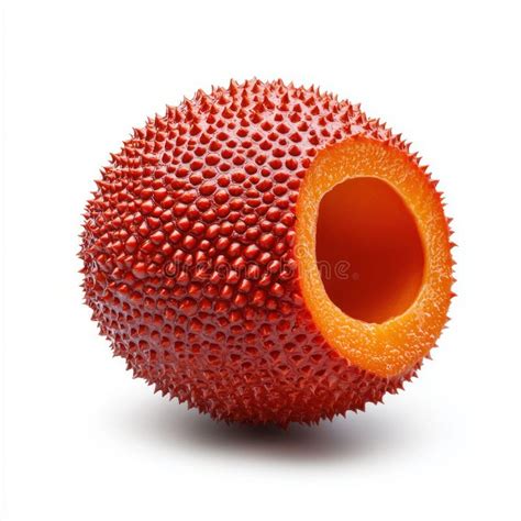 Single Bright Red Gac Fruit Stock Illustrations 8 Single Bright Red