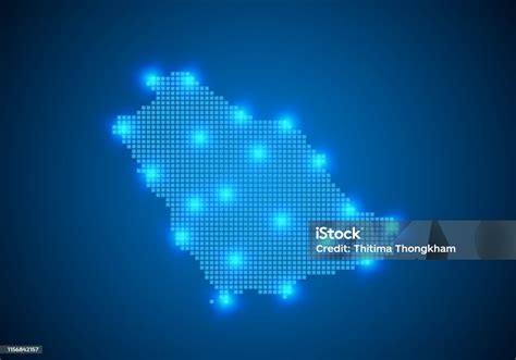 지도 인터넷 회선 연결된 포인트와 추상 적색 배경 도트 노드가 있는 맵 글로벌 네트워크 연결 개념입니다 와이어 프레임 3d 메쉬