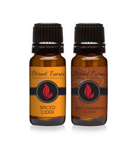 Pair 2 Spiced Cider And Sexy Cinnamon Clove 10ml Eternal Essence Oils