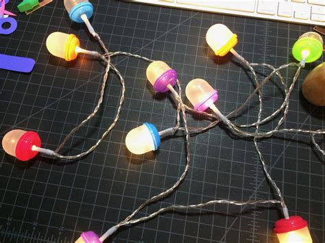Big Paper Flower String Lights Technochic