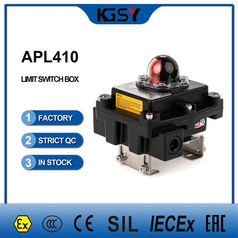 High Quality Apl N Explosion Proof Valve Limit Switch Valve Position Signal Feedback Trip