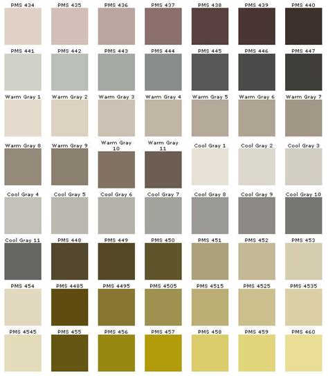 Pantone Matching System Color Chart Free Download Artofit