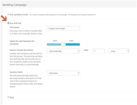 Guide To Split A B Testing Remarkety Support Knowledge Base
