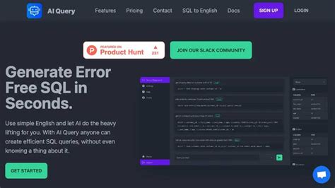 Ai Query Simple Sql Query Generator For All Databases Proaitools