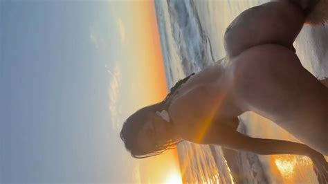 Venezuelan Babe At The Beach