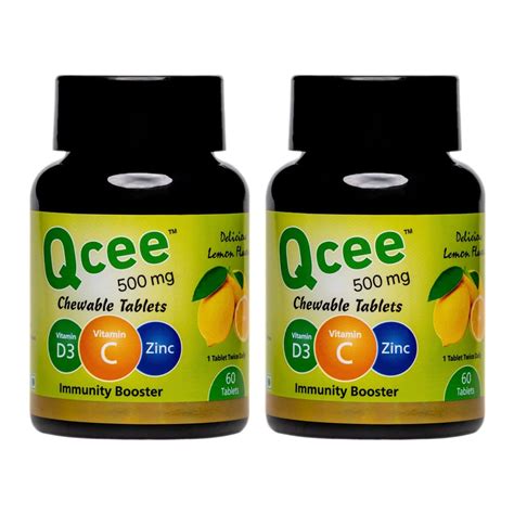 Buy Qcee Chewable Tablets 60 Tab Vitamins And Zinc Lemon Flavour Pack Of 4 Online And Get Upto Buy Qcee Chewable Tablets 60 Tab Vitamins And Zinc Lemon Flavour Pack Of 4 Online And Get Upto