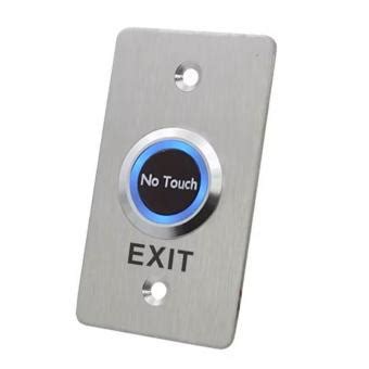 OEM Manufacturer 12V Exit Button Touchless No Touch Access Control Door Exit Push Button S4A