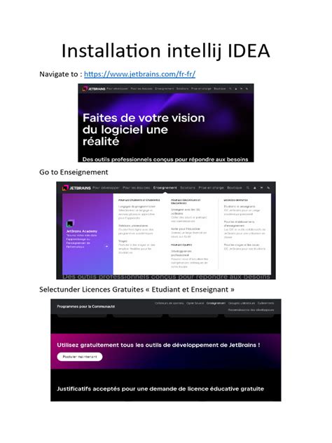 Installation Intellij Idea Pdf