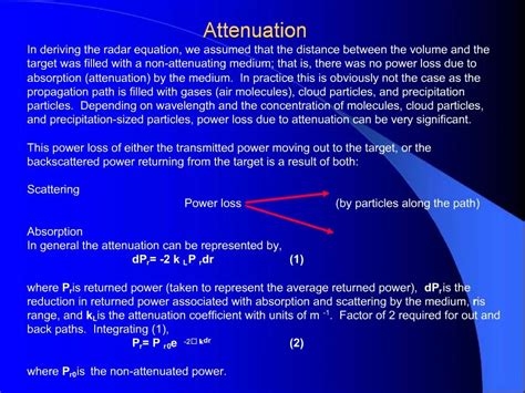 PPT Attenuation PowerPoint Presentation Free Download ID