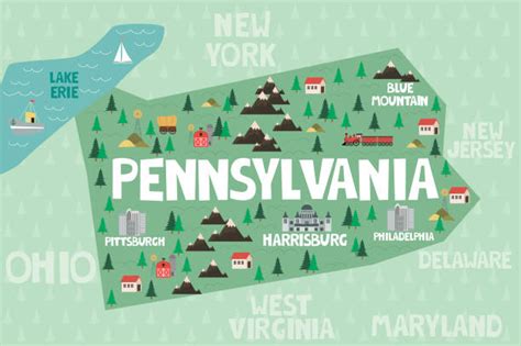 8400 Pennsylvania Stock Illustrations Royalty Free Vector Graphics