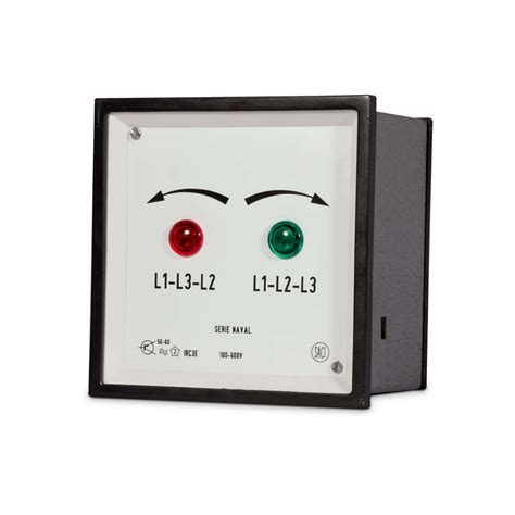 Phase Sequence Meter Din Size SELCO USA