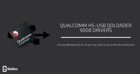 Qualcomm Hs Usb Qdloader 9008 Drivers And Install Manually