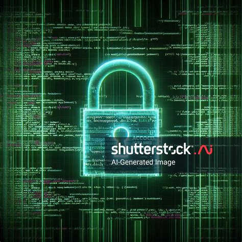 Source Code Background Unlocked Lock Access Ai Generated Image