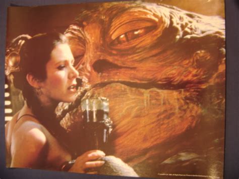 Jabba The Hutt Licks Leia